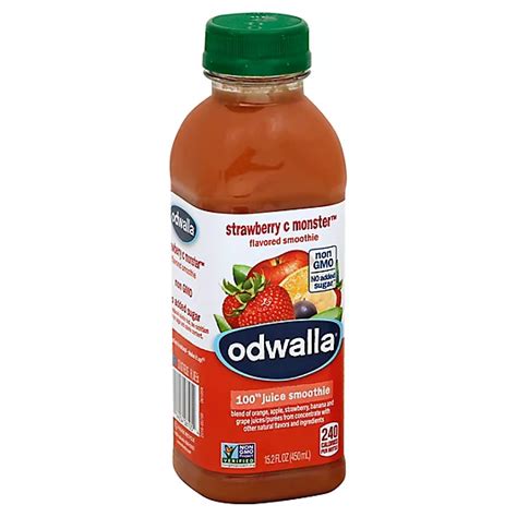 Odwalla Flavored Smoothie Blend Strawberry C Monster 152 Fl Oz