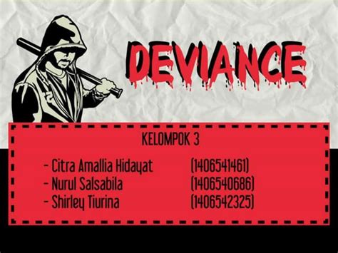Deviance Pptx
