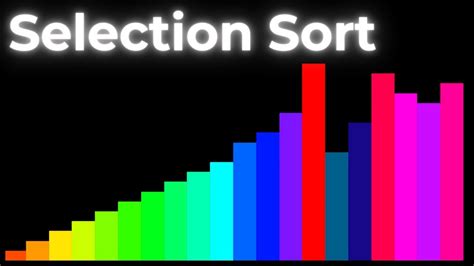 Selection Sort Youtube Selection Sort Youtube