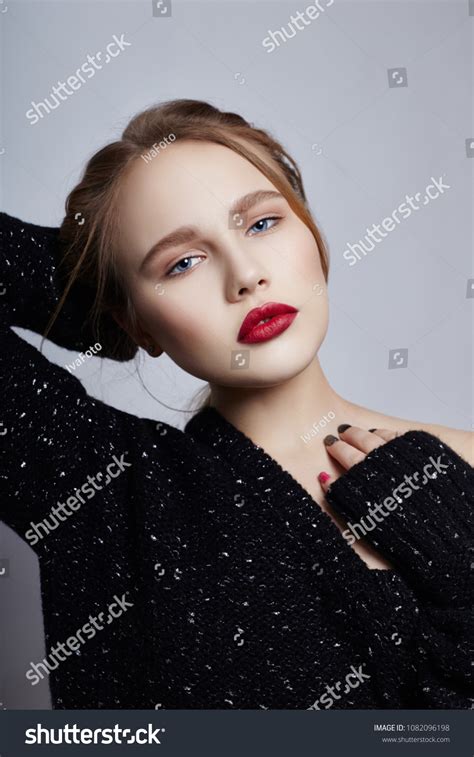 Portrait Sexy Woman Beautiful Eyes Perfect Stock Photo Shutterstock