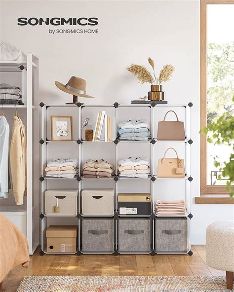 Modular Cube Storage System White Large Storage Cube Flexi Storage