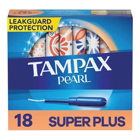 Tampax Pearl Super Plus Tampon Carewell