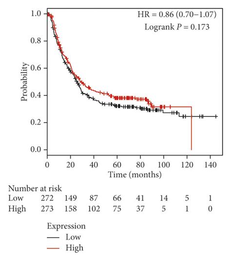 The Prognostic Value Of Prdx6 Expression In Km Plotter The Valid