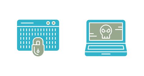 Hacking And Laptop Icon 32890799 Vector Art At Vecteezy