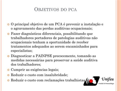 Ppt Programa De Conservação Auditiva Pca Powerpoint Presentation