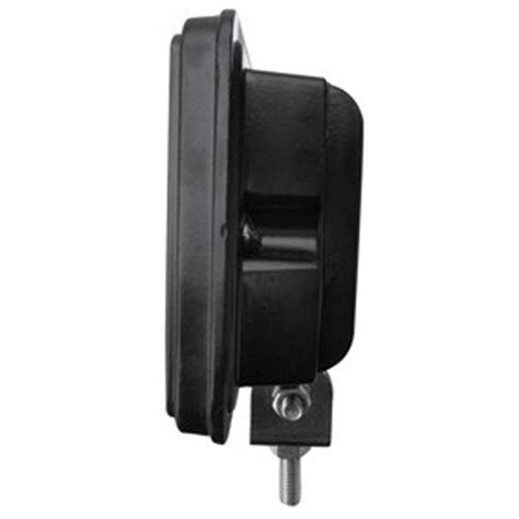 White Rectangle 6 Led Floodspot Beam Work Light Big Rig Chrome