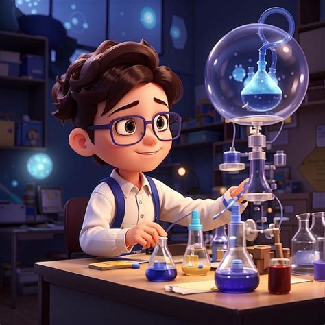 Premium Photo Magical Science Lab