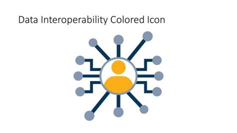 Data Interoperability Icon Powerpoint Presentation And Slides Ppt Example Slideteam
