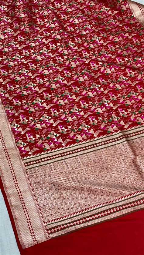 Pure Banarasi Katan Silk Saree Heritage Banaras Luxury