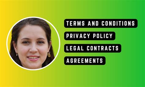 Write Agreements Contracts Terms Of Service Privacy Policy By