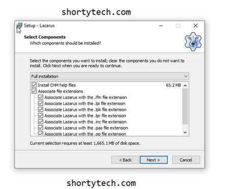 How To Install Lazarus Ide On Windows Shortytech How To Install Lazarus Ide On Windows Shortytech
