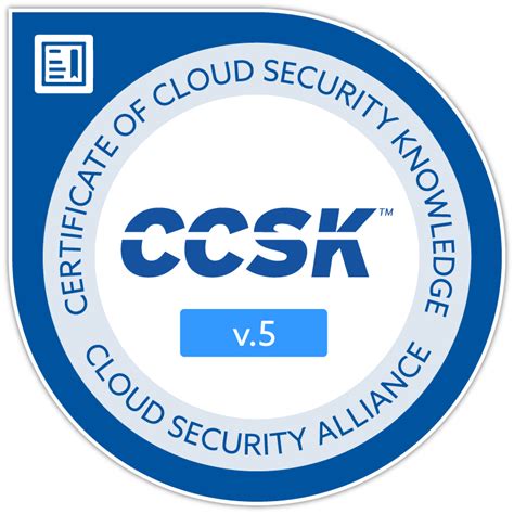 Certificate Of Cloud Security Knowledge V 5 Credly