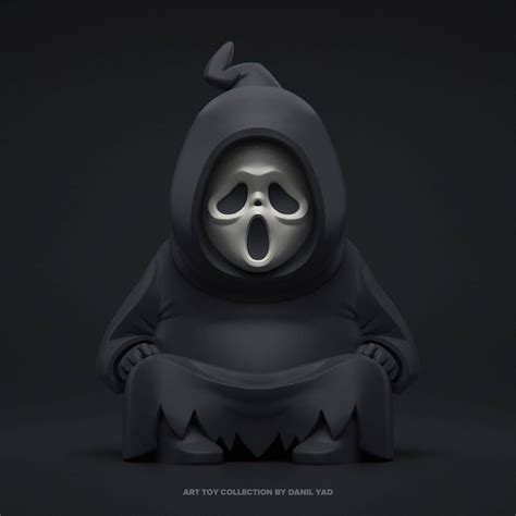 Cute Horror 3d Illustrations By Danil Yad Daily Design Inspiration