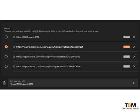 What Are Ecash Multi Mint Swaps The Bitcoin Manual