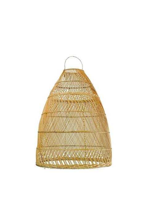 Cone Rattan Pendant Light Assorted Finishes And Sizes Rattan Pendant