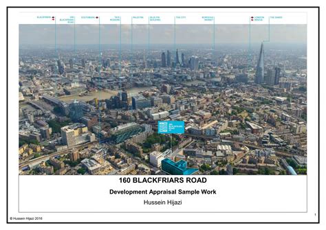 Sample Development Appraisal Pdf