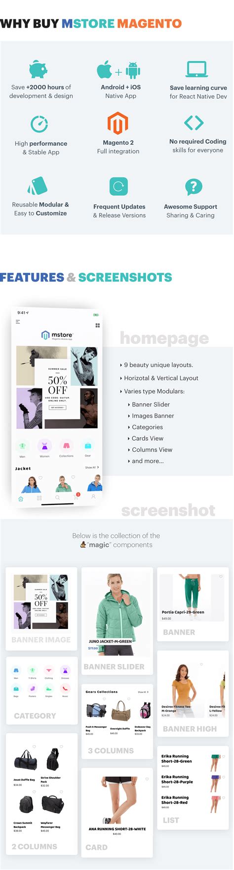 Mstore Magento The Complete React Native App For Magento 2