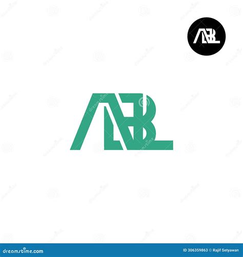 Letter Abl Monogram Logo Design Stock Vector Illustration Of Initials