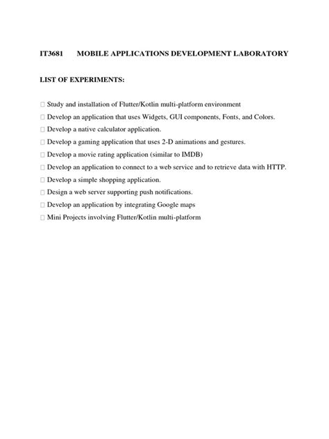 it3681 mobile applications development laboratory pdf android