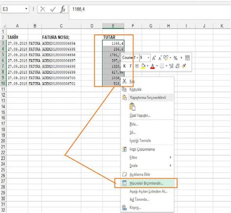 Excelde Farklı Para Birimi Simgesi Kullanma Sistem Ve Ağ Uzmanlığı Adem Ocut