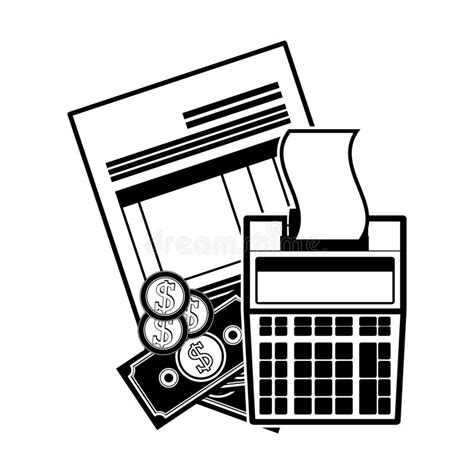 Isolated Calculator Device Design Stock Vector Illustration Of Mathematical Digital 82290194