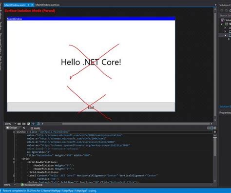 WinForms NetCore Templates Should Be Identical To NET Framework Templates Issue