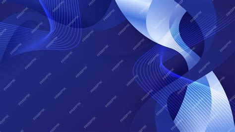Premium Vector Modern Dark Blue Abstract Background Paper Shine And