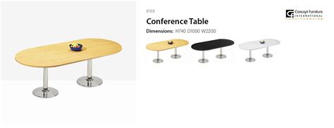 Conference Table Colour Options Concept Furniture Hire