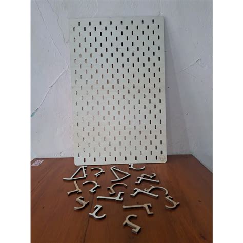 Jual Pegboard Papan Bolong Custom Shopee Indonesia
