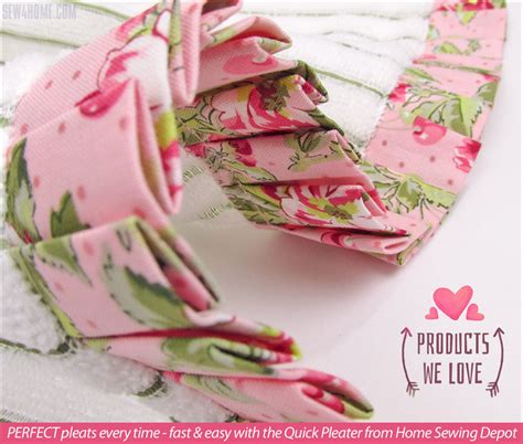 Quick Pleater Makes Perfect Pleats For Quilting Heirloom Sewing And