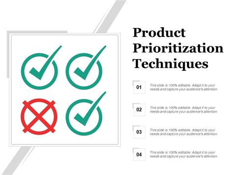 Product Prioritization Techniques Ppt Powerpoint Presentation Pictures