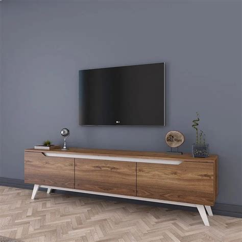 Free Standing Modern Tv Stand With Drawers Home Canvas