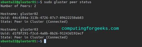 Configuring Glusterfs On Ubuntu 22 04 With Heketi Computingforgeeks