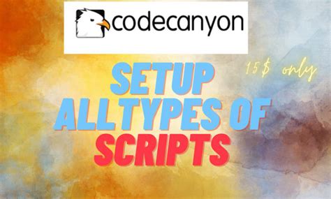 Setup Script From Codecanyon All Types Of Eg Appswebsite Etc By