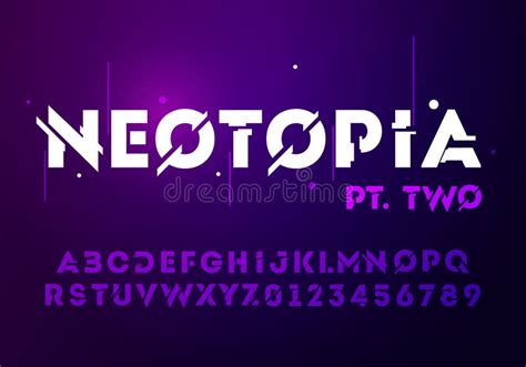 Technology Font Stock Illustrations 366 743 Technology Font Stock