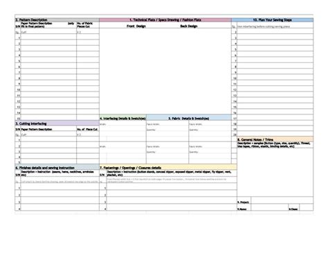 1000 Images About Apparel Spec Sheets On Pinterest Ux Ui Designer