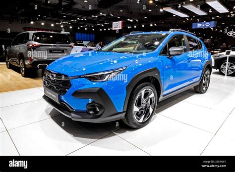 Subaru Crosstrek 2024 Compact Crossover Suv Car At The Brussels Motor