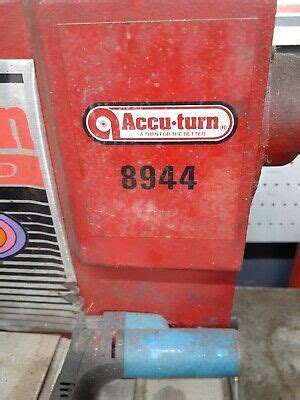 Brake Lathe Machine Used Works Great Has Many Attachments Accu Turn