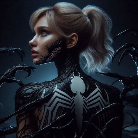 Gwen She Venom Transformation 2 By Symbioteai On Deviantart