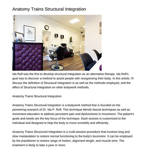 Anatomy Trains Structural Integrationorzwwpdfpdf Docdroid