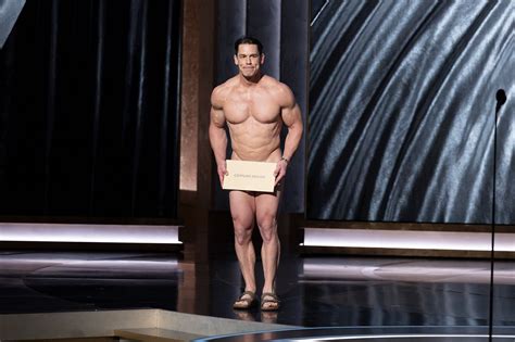Heres What John Cena Really Wore During His Naked” Presentation At