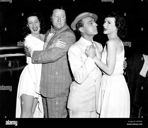 Thats The Spirit From Left Gloria Marlen Jack Oakie Buster Keaton Mary Mcleod Clowning