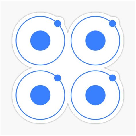 Ionic Logo Sticker For Sale By Mrshy Redbubble