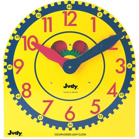 Judy Instructo Color Coded Clock
