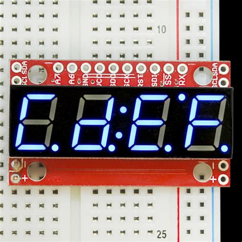 7 Segment Serial Display Blue