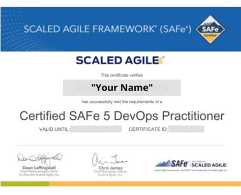 Safe Devops Practitioner Certification Training Izenbridge