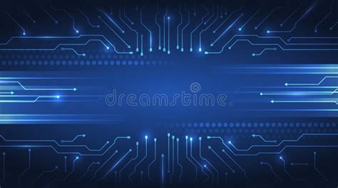 Wide Cyber Security Internet And Networking Concept Hi Tech Vector Illustration With Various