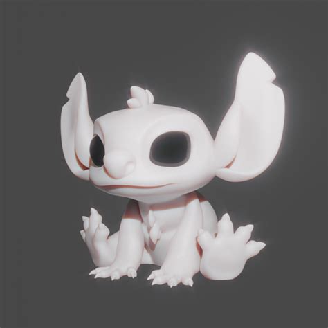 🎬 Stich Sentadito・archivo Stl Gratis Para Impresión 3d・cults