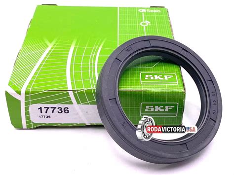 Skf 17736 Metric Seal Double Lip With Spring 45x62x10 Mm