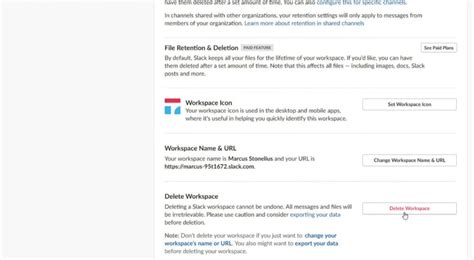 How To Delete A Slack Workspace With Without Password Motricialy